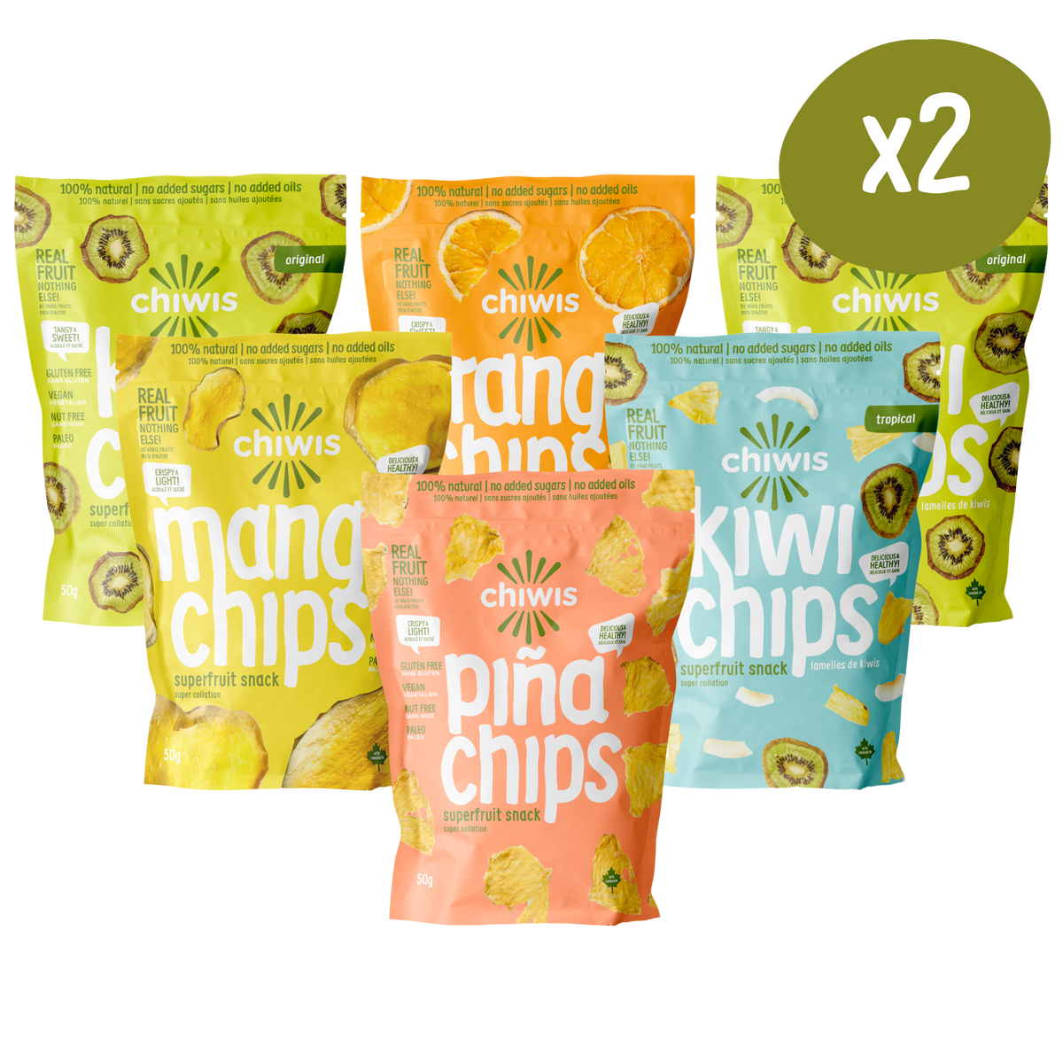 Chiwis | 100% Natural Fruit Chips by Chiwis